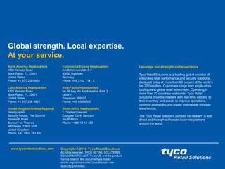 EAS Intelligence Solution | PPT