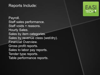 Easitech Dinerware Overview | PPT