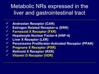 Control of liver fibrosis by nuclear receptors - Prof Stefano Fiorucci ...