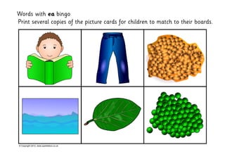 Ea sound words | PDF