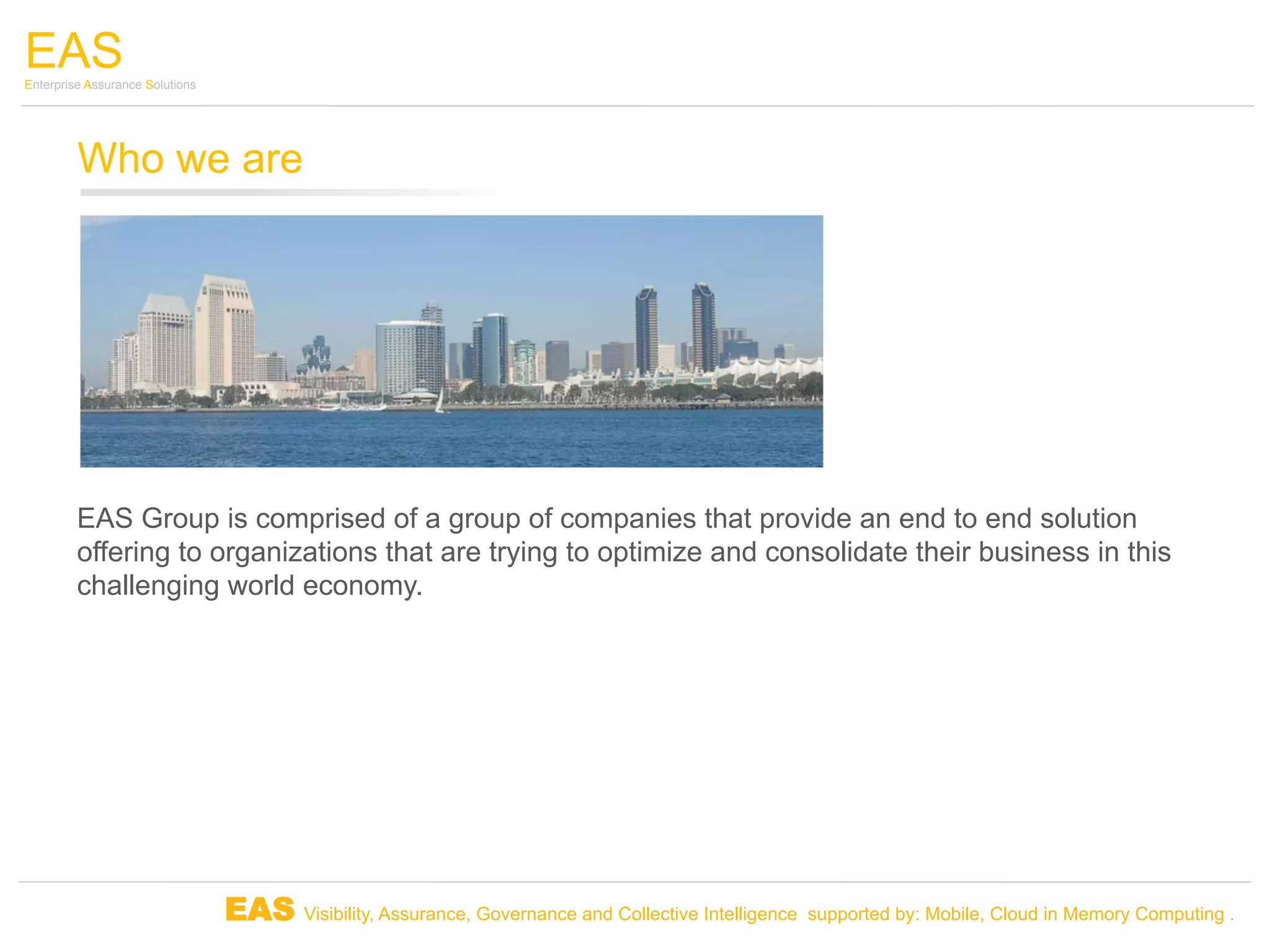 EAS Overview Presentation | PPT