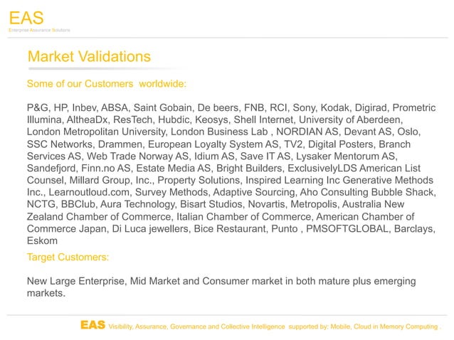 EAS Overview Presentation | PPT