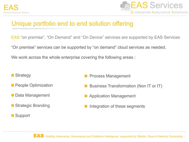 EAS Overview Presentation | PPT