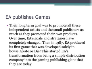 Ea sports powerpoint | PPTX