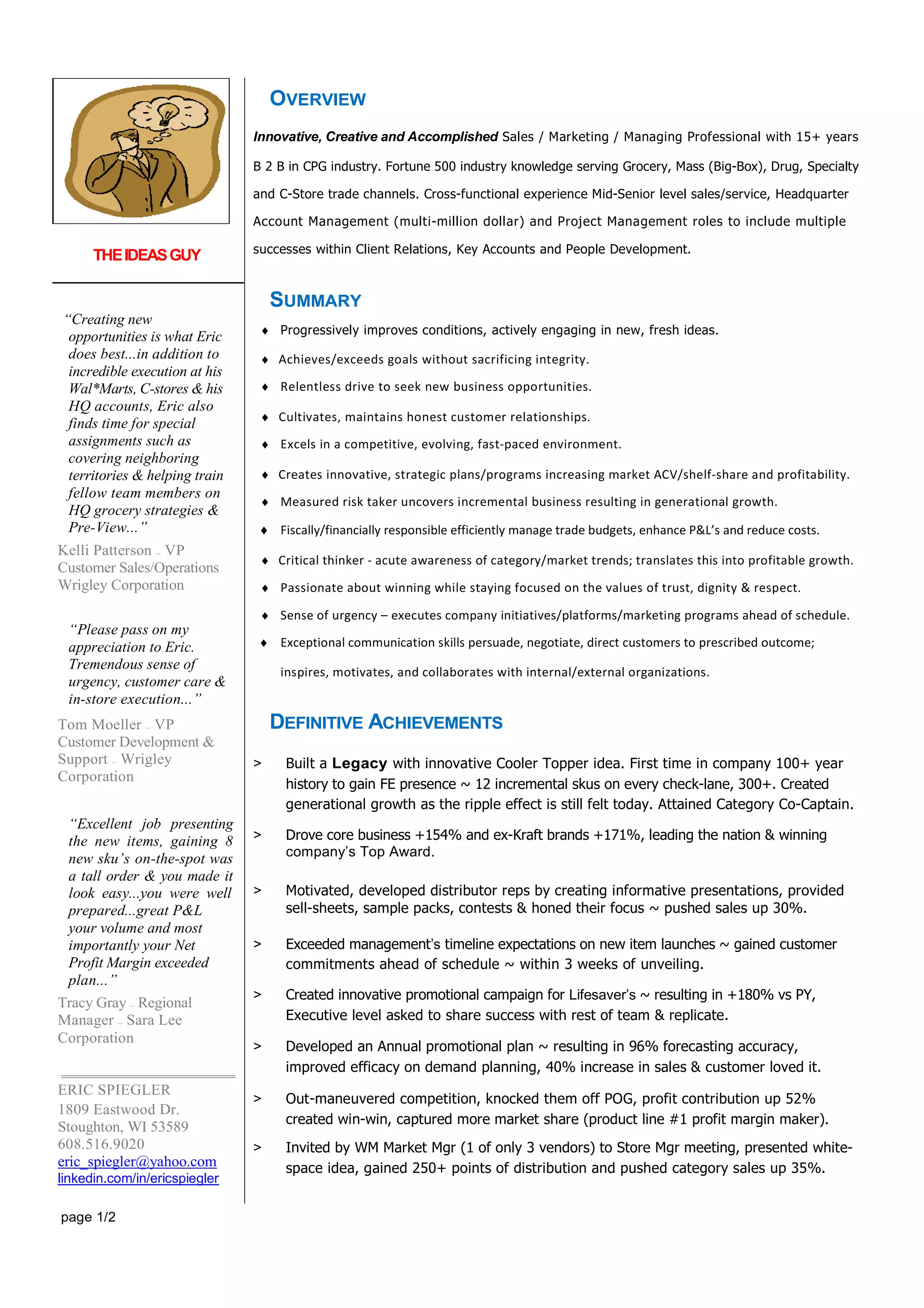 ESresume2010pdfword03 | PDF