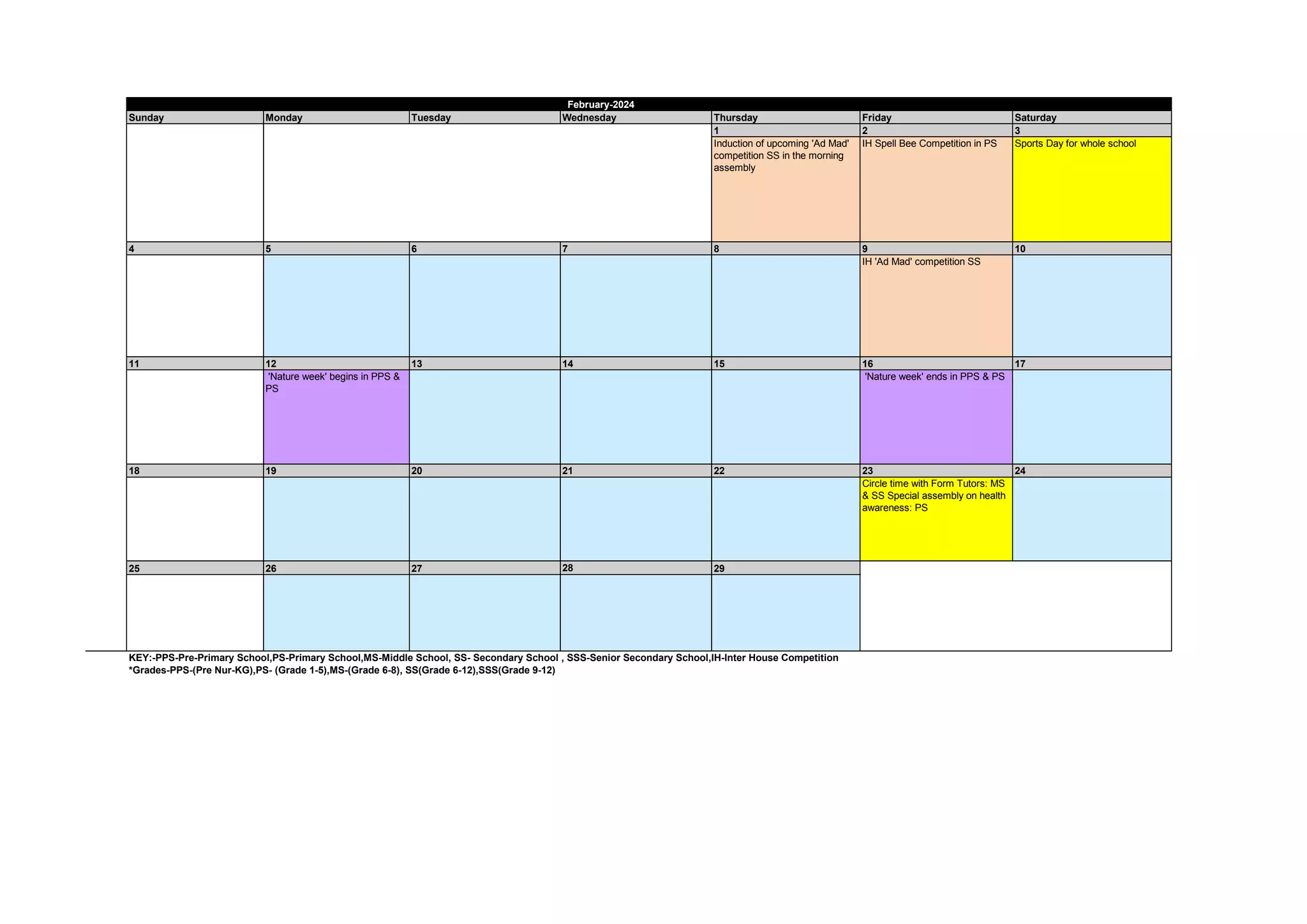 EAS school calendar 2023-24 (2).pdf | National & Civic Holidays | Holidays