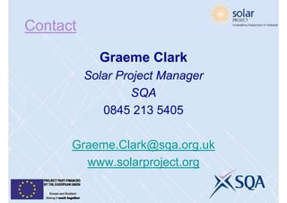 E-Assessment through the SOLAR Project | PPT
