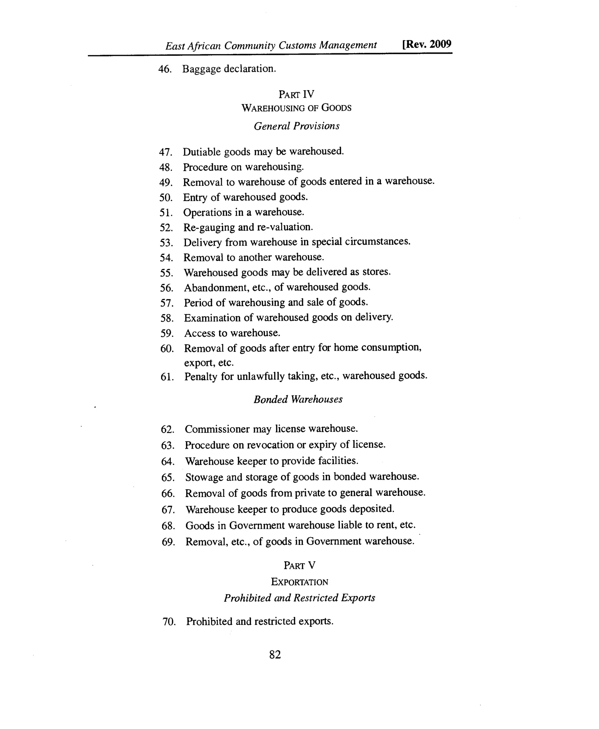 East african community_customs_management_act_2004 | PDF