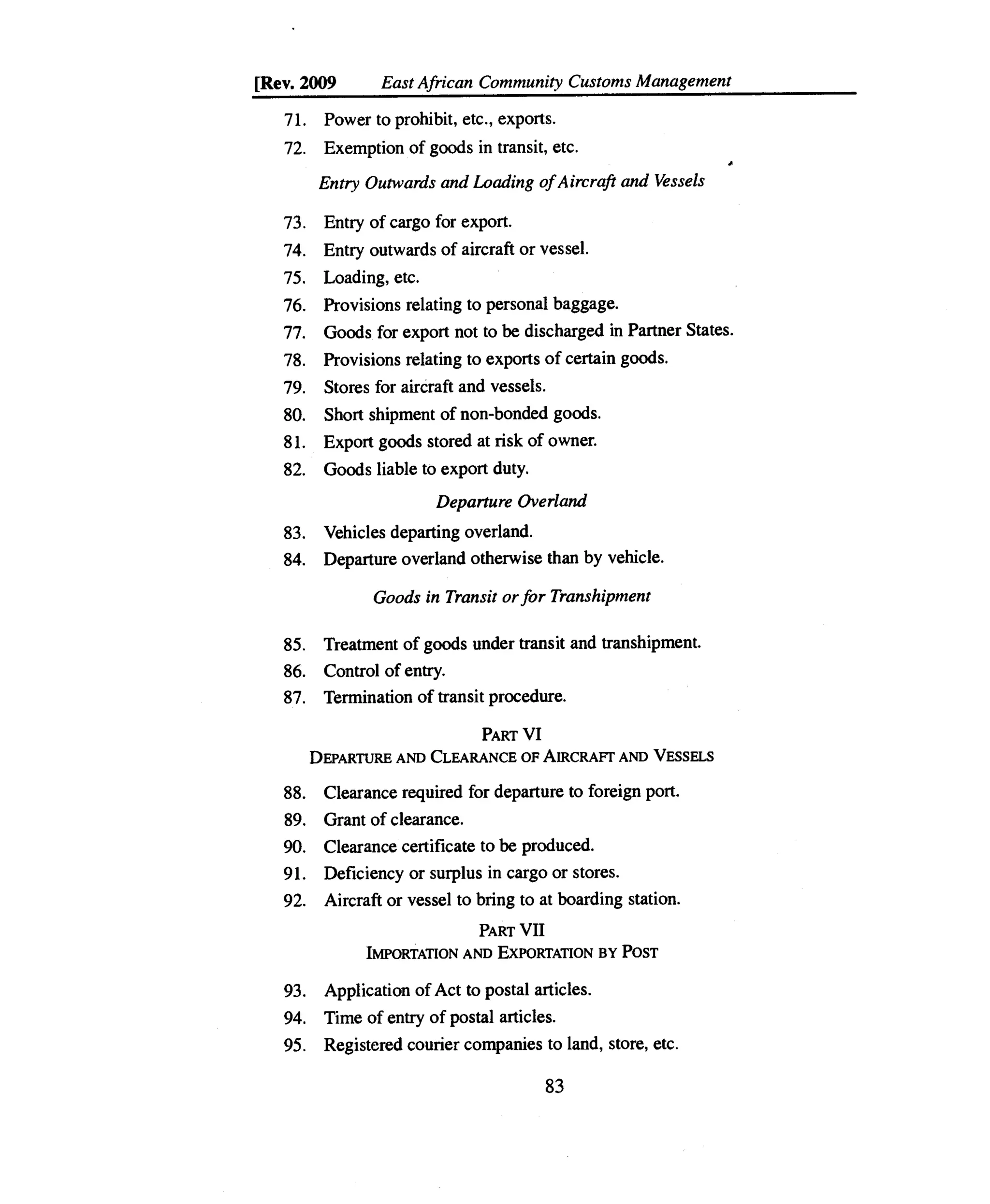 East african community_customs_management_act_2004 | PDF