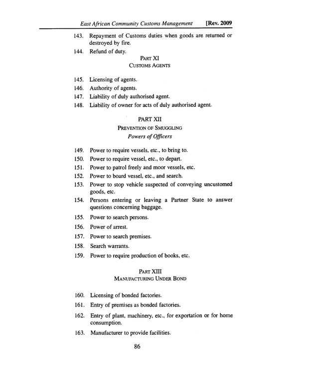 East african community_customs_management_act_2004 | PDF