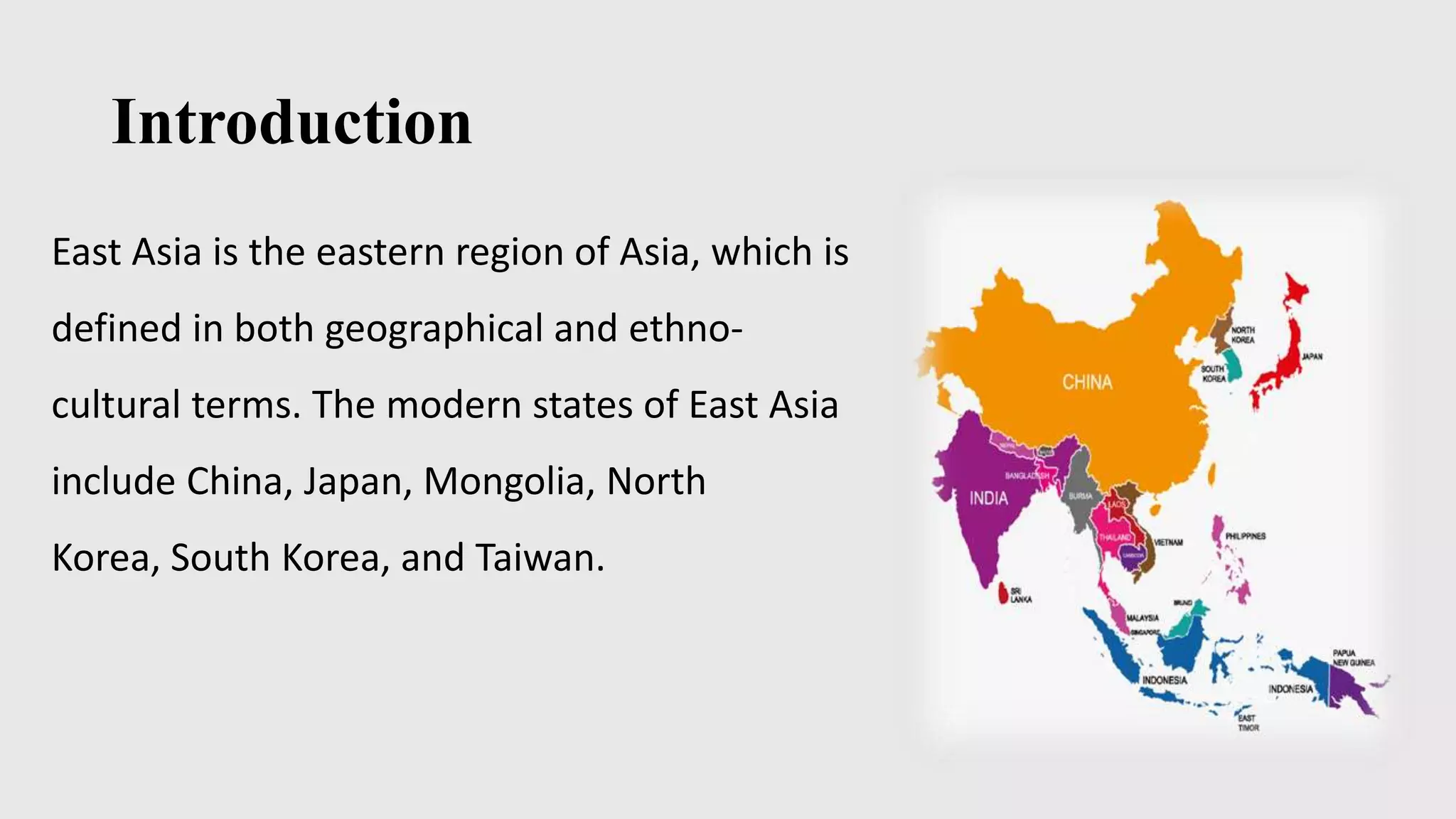East Asia Countries