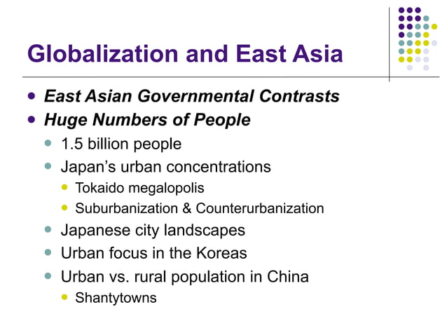 East asian geographical notes | KEY | Geography | Science