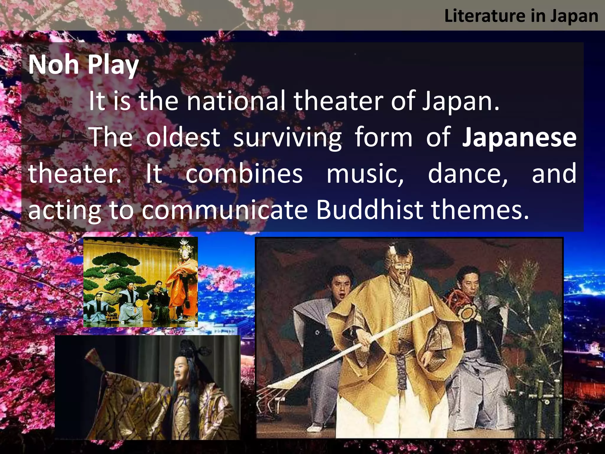 East Asian Literature (China, Japan & Korea) | PPTX