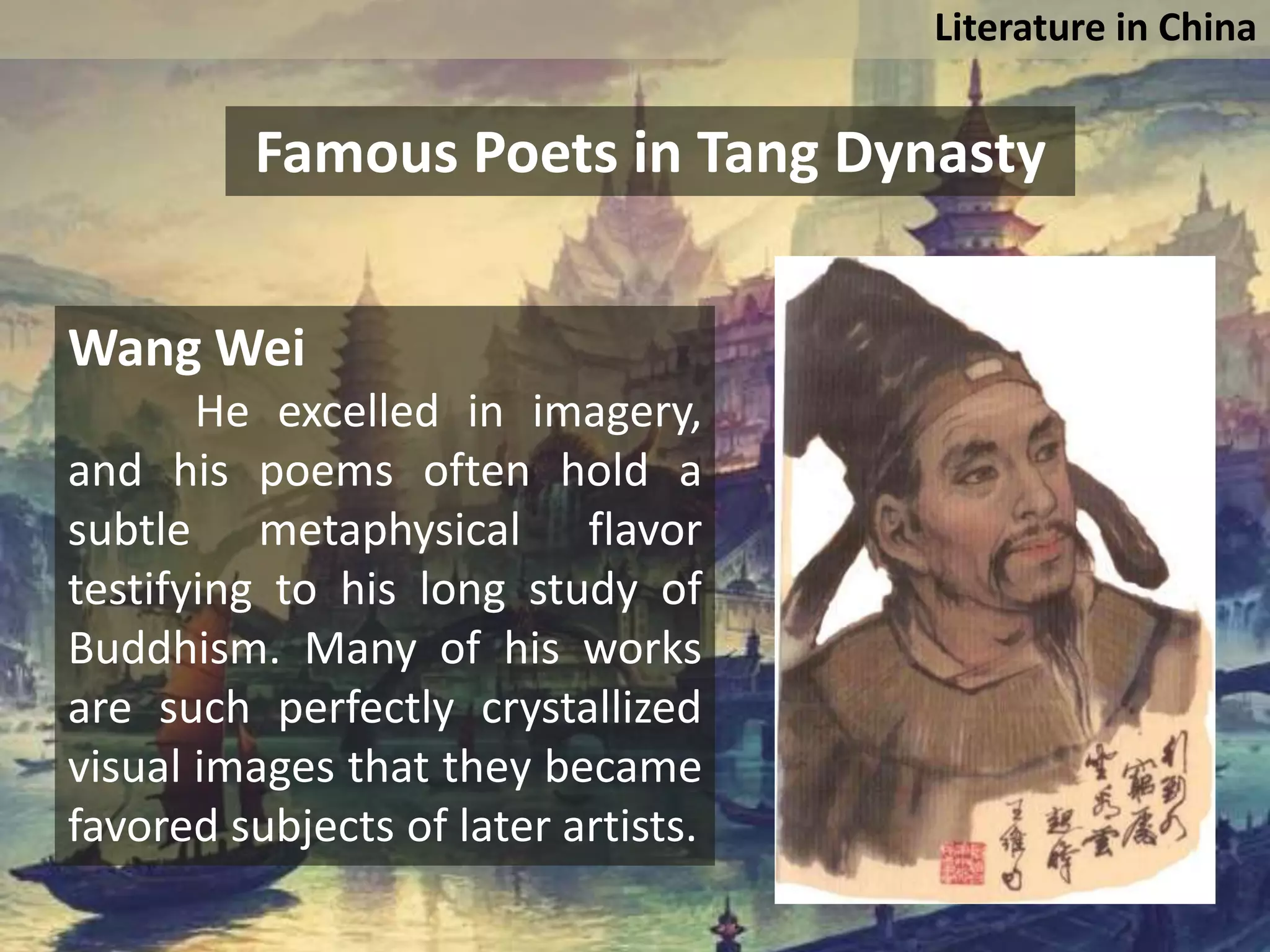 East Asian Literature (China, Japan & Korea) | PPTX