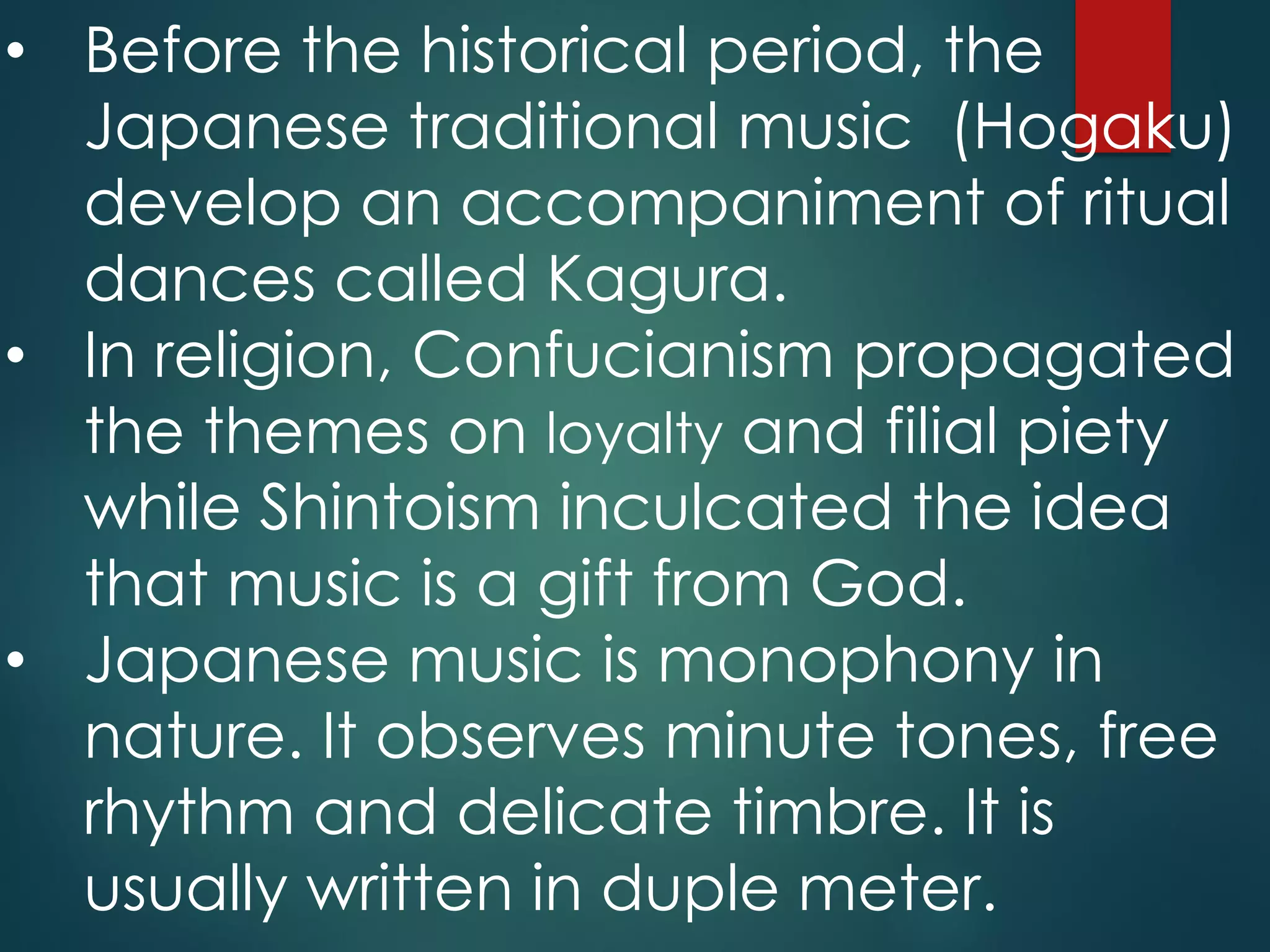 Grade 8 - Music of East Asia (2nd Quarter) | PDF