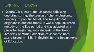 MAPEH 8 2nd Quarter East Asian Vocal Music | PPTX