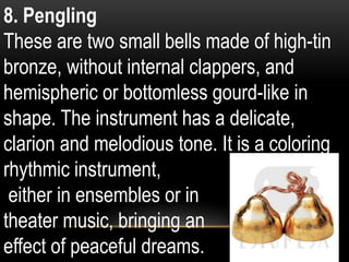 Chinese Musical Instruments Pengling