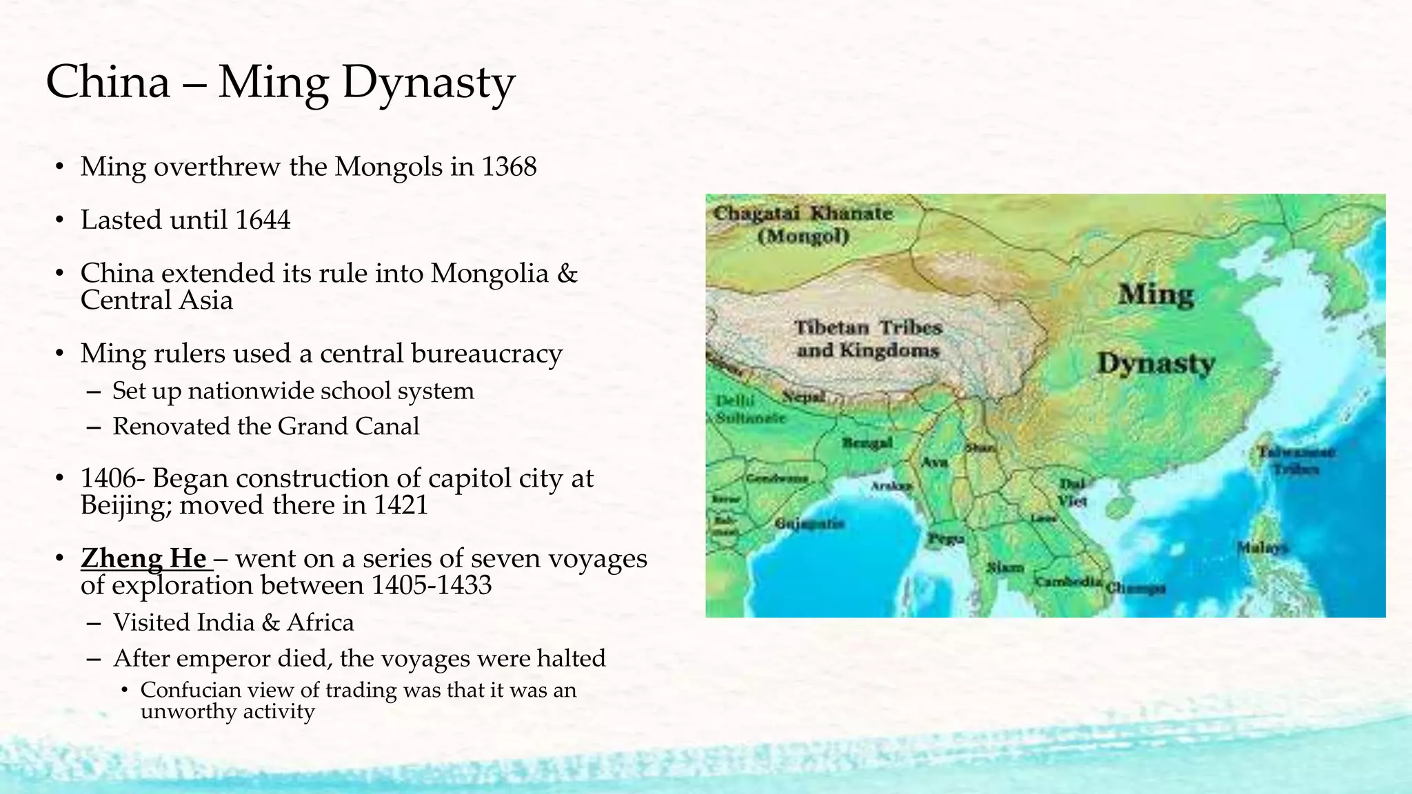 East asian world 1400 to 1800 | PPTX
