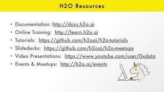 Scalable Machine Learning in R and Python with H2O | PPT