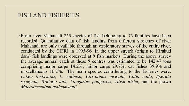 East Cost River System and Fisheries ppt.pptx