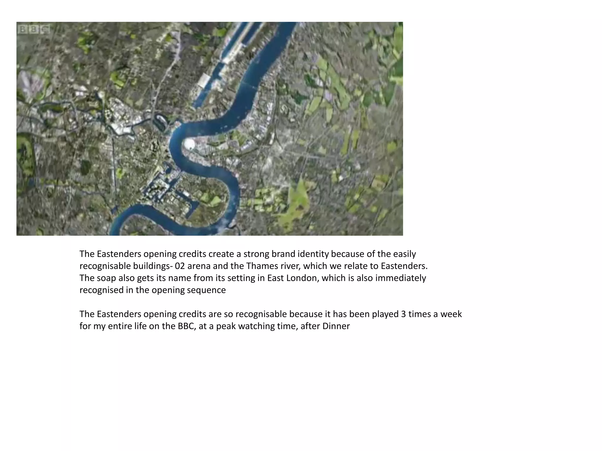 Eastenders opening | PPTX