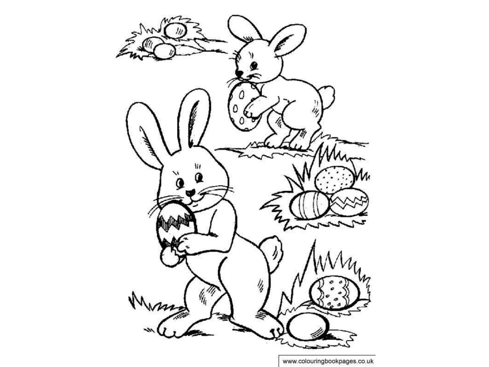 Easter Colouring Pages and Kids Colouring Activities | PPSX