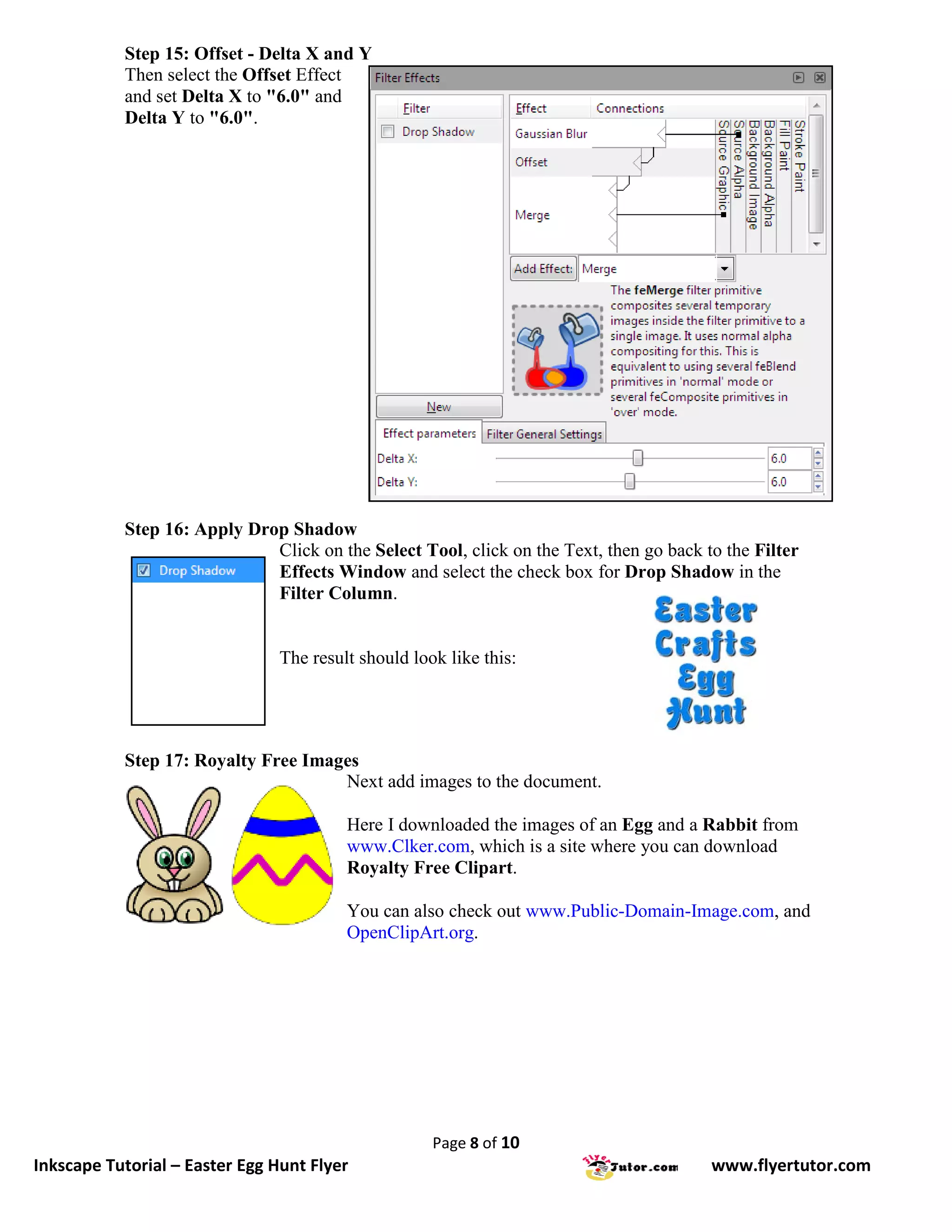 Inkscape Tutorials: Easter Egg Hunt Flyer | PDF