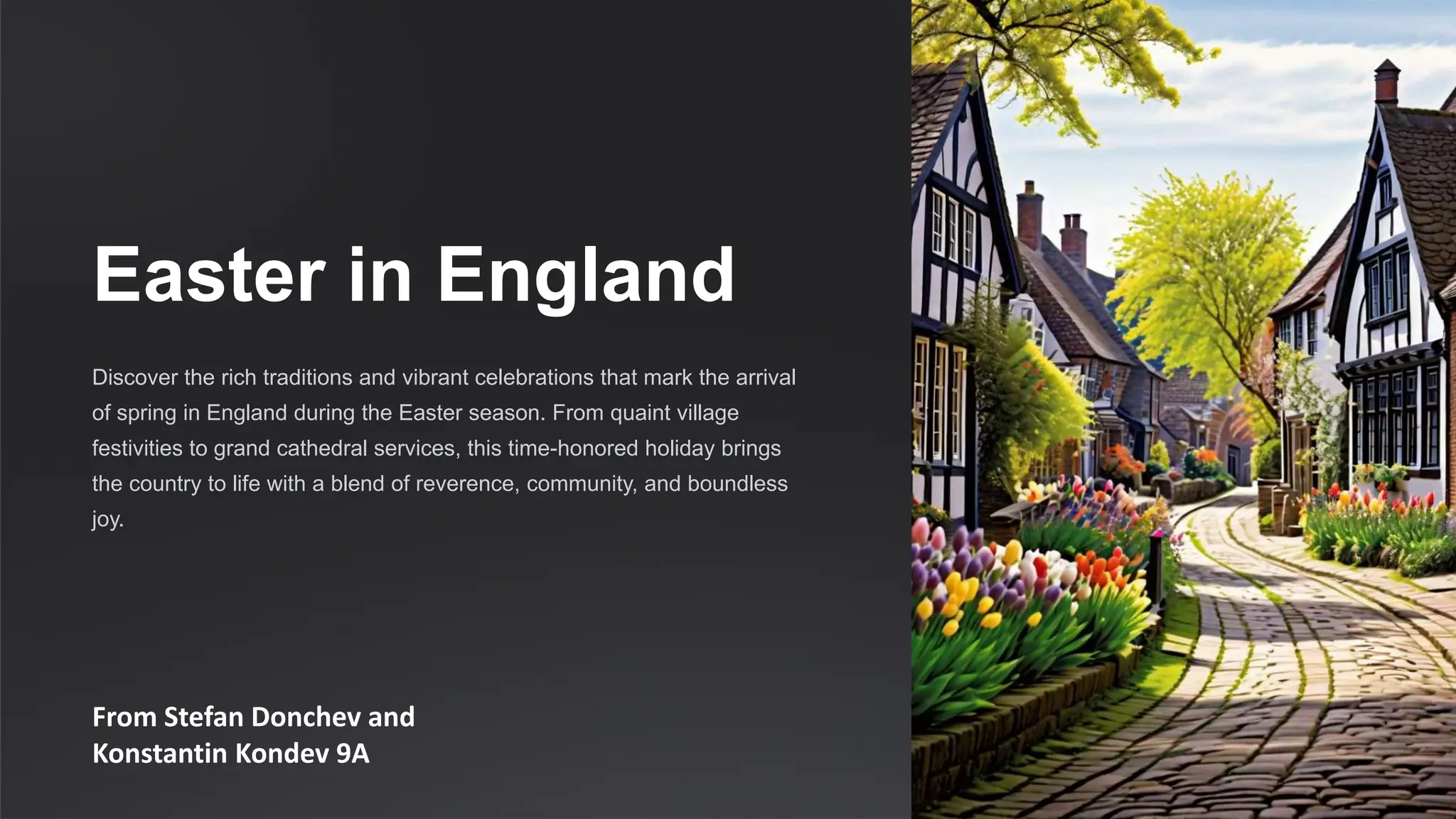 Easter in England -Discover the Traditions | PPTX