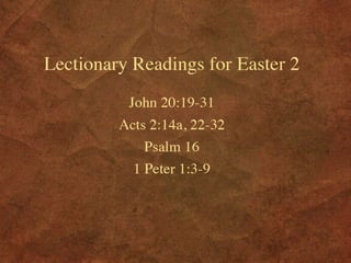 Easter2 Thomas | PPT