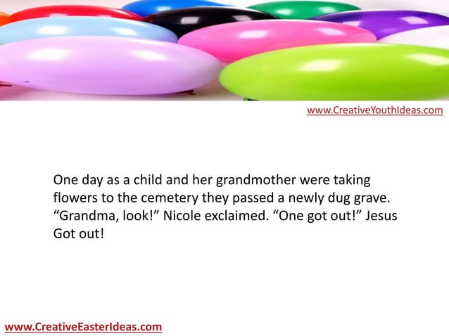 Easter Activities - Balloon Hunt | PPTX | Christianity | Religion ...