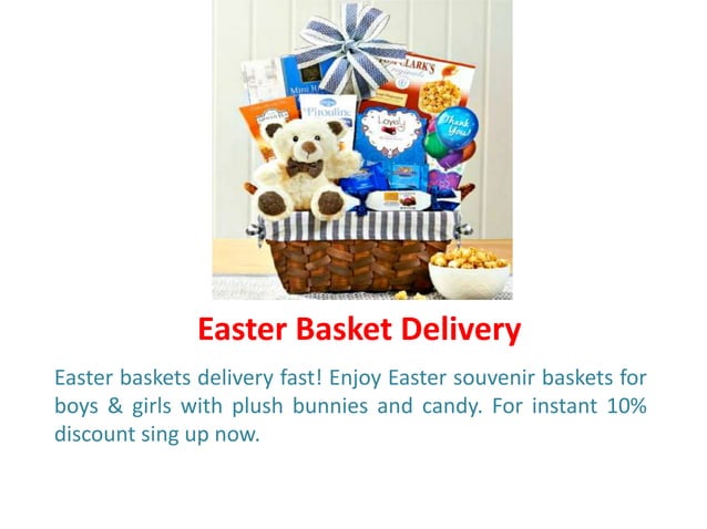 Gift Baskets Delivered | PPT