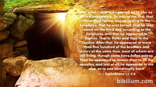 45 Glorious Easter Bible Verses For a Sunday of Redemption | PPT