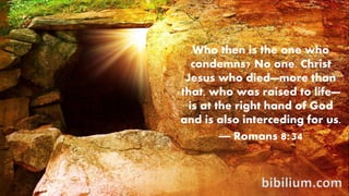 45 Glorious Easter Bible Verses For a Sunday of Redemption | PPT
