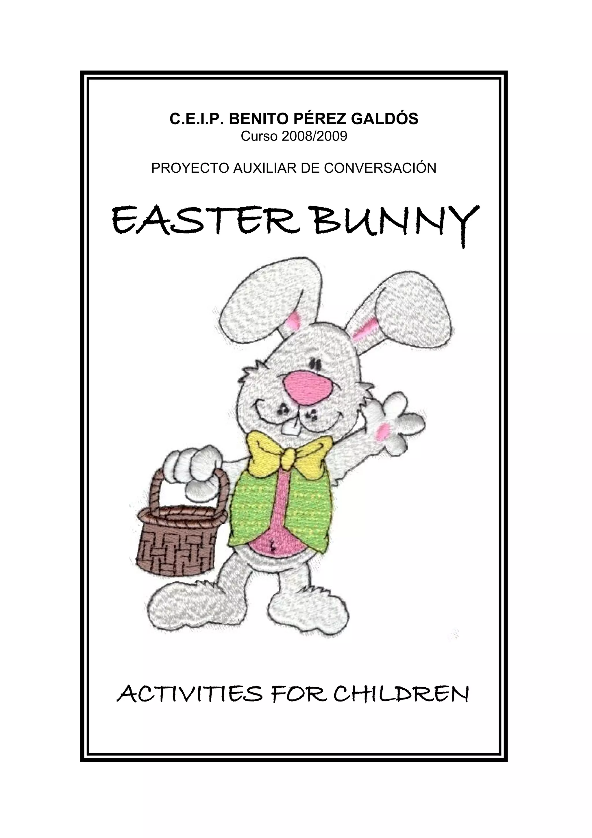 Easter bunny proyect | PDF