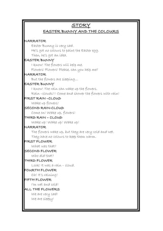 Easter bunny proyect | PDF