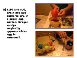 Easter eggs dying | PPTX