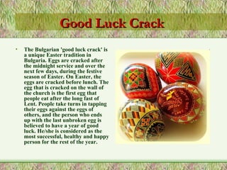 Easter in bulgaria | PPT