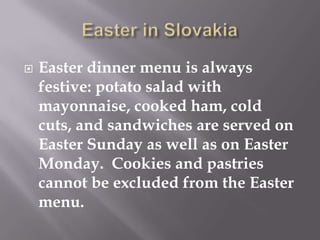 Easter in slovakia | PPTX
