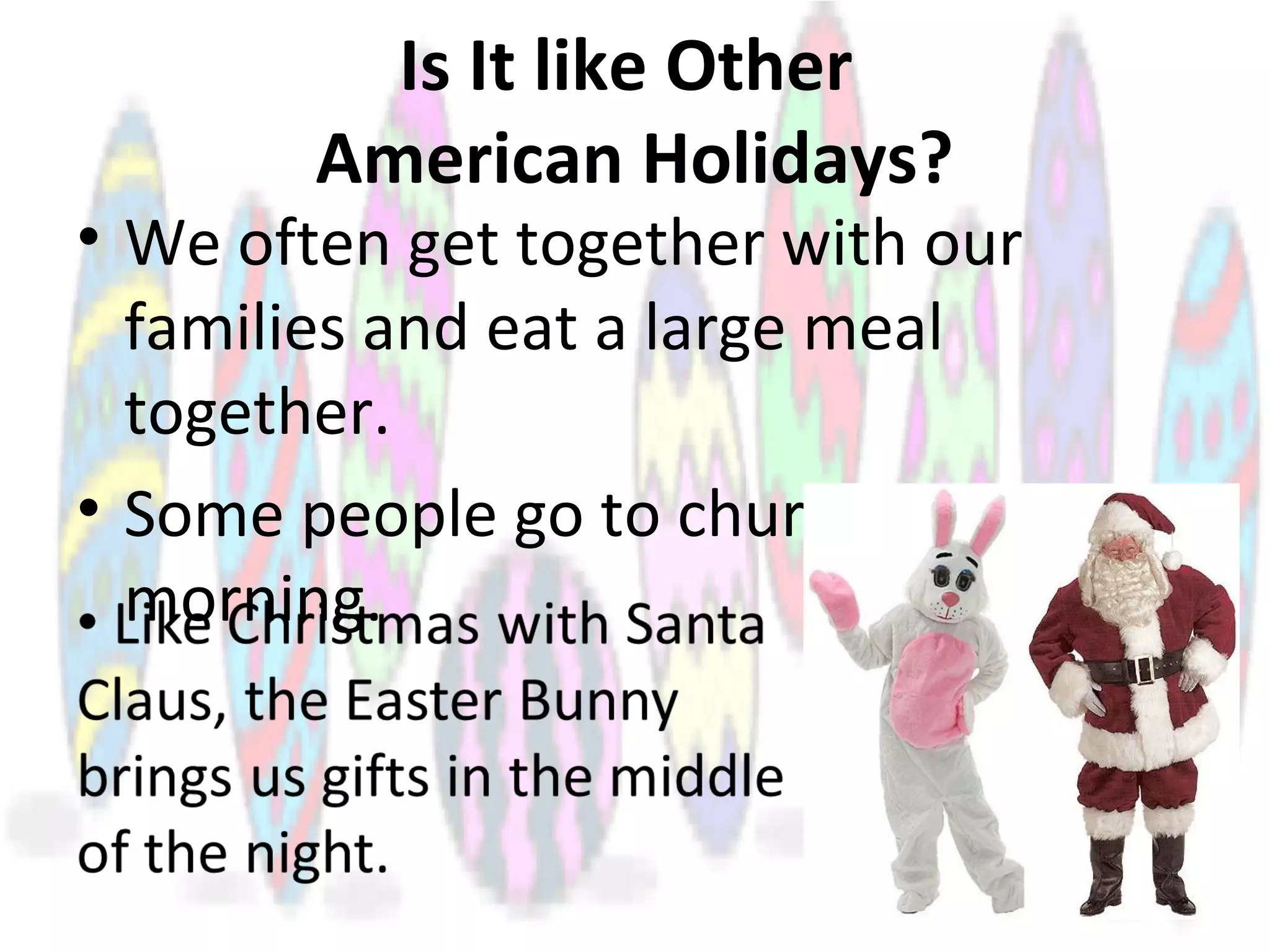 Easter in the usa | PPT