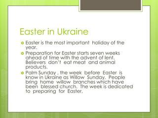 Easter in ukraine | PPTX