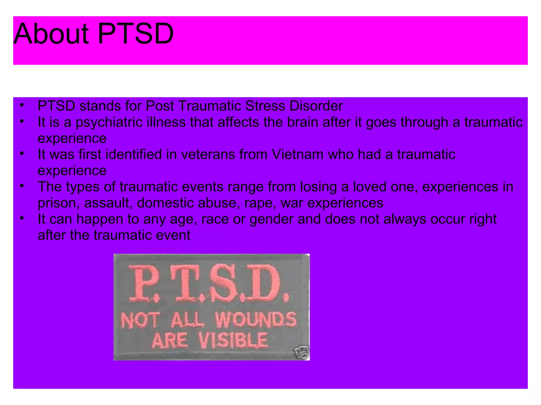 Ptsd | PPT