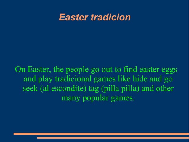 Easter job | PPT