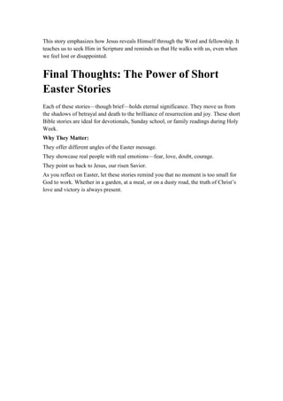Easter Made Easy 10 Short Bible Stories for Kids & Families.docx