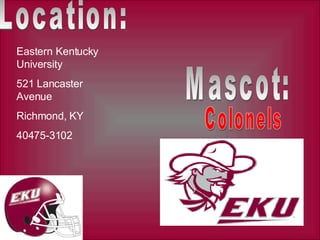Eastern Kentucky University | PPT