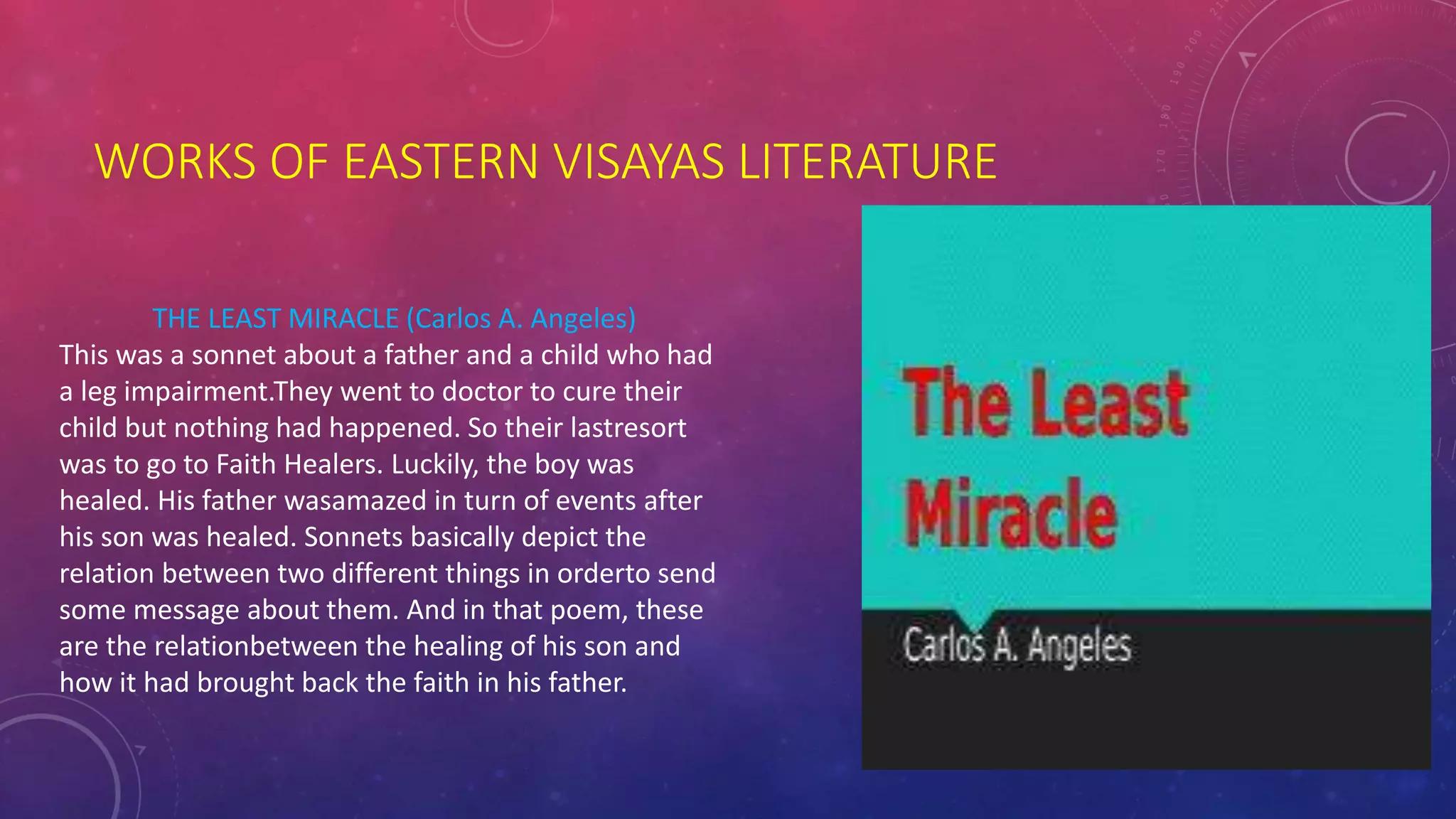 Eastern visayas literature (by group 1, 12- animation in 21st century ...