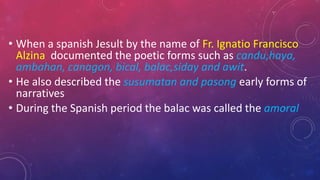 Eastern visayas literature (by group 1, 12- animation in 21st century ...