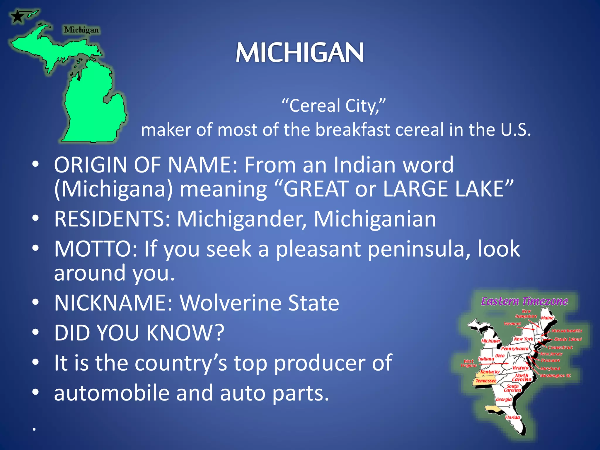 Eastern America | PPTX