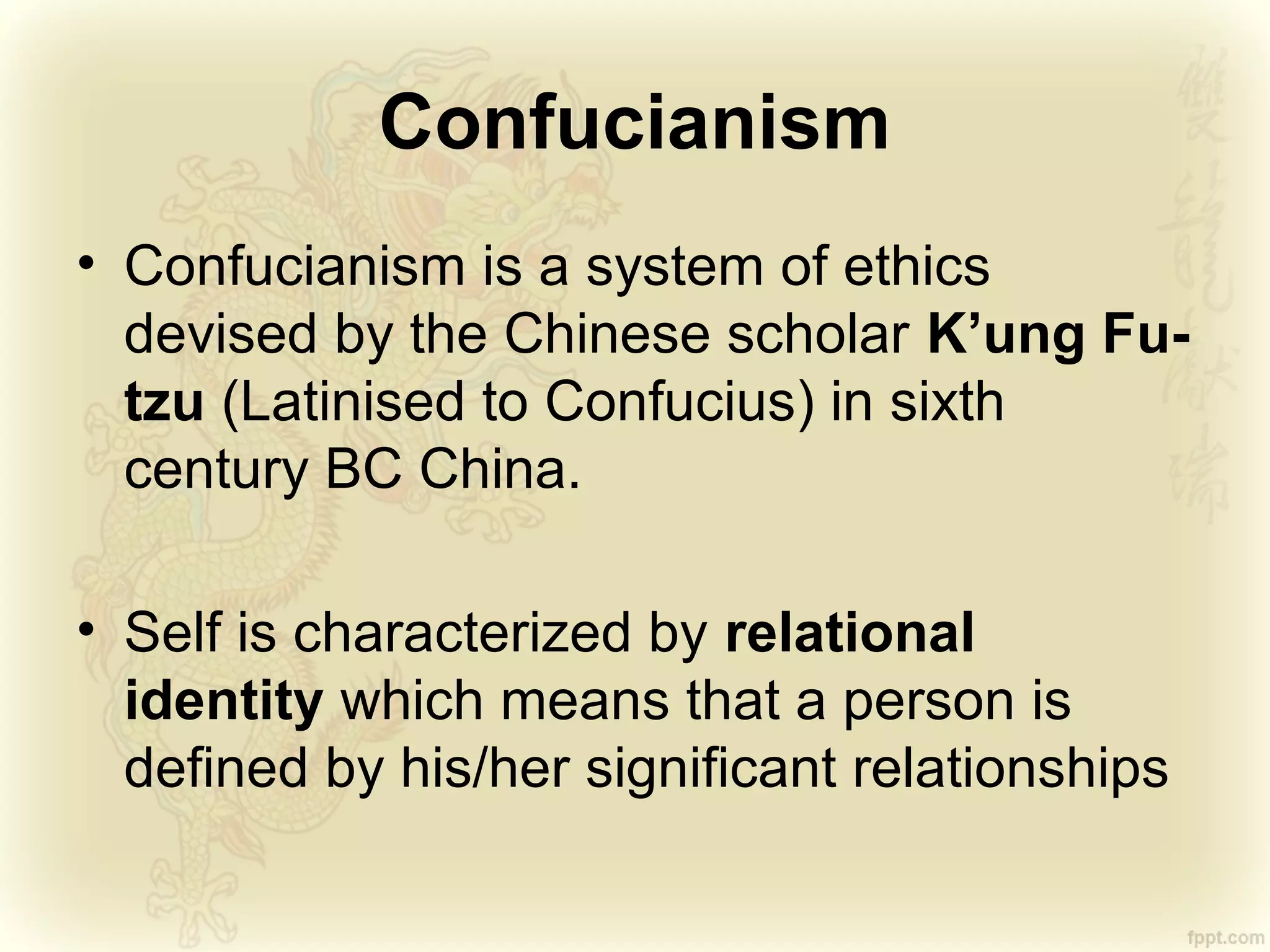 Eastern and western philosophy of self | PPT