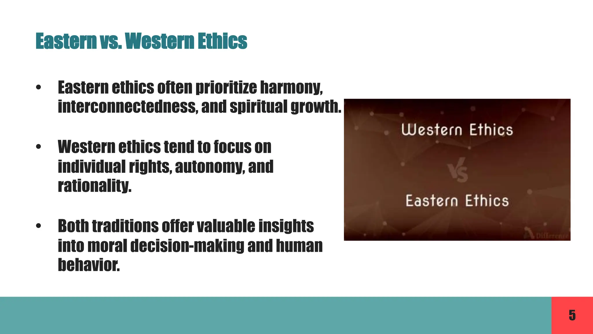 Eastern And Western Philosophy Ethics From Mahabharata Ethics From ...
