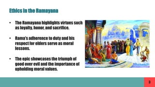 Eastern And Western Philosophy Ethics From Mahabharata Ethics From Ramayana Kautalyas ...